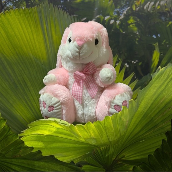 Toys | Pink Stuffed Easter Bunny New 15 Inches Tall | Poshmark